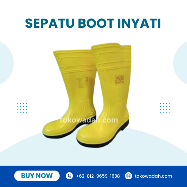 Safety Shoes Boot Inyati - Tokowadah